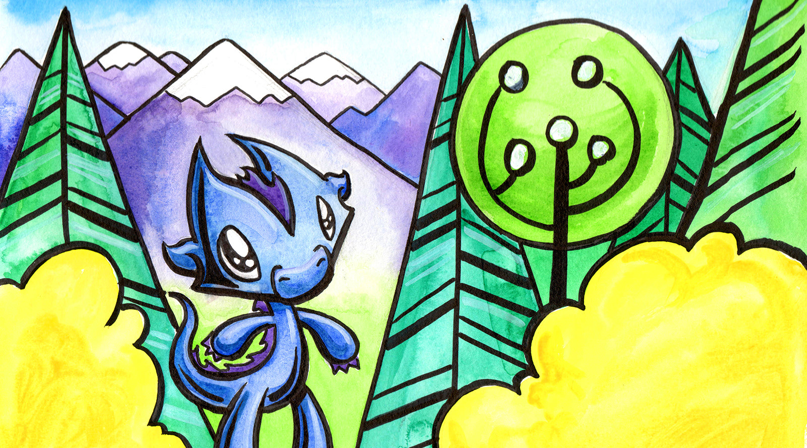 Meet Wisp the Dragon – Skoshie & Friends