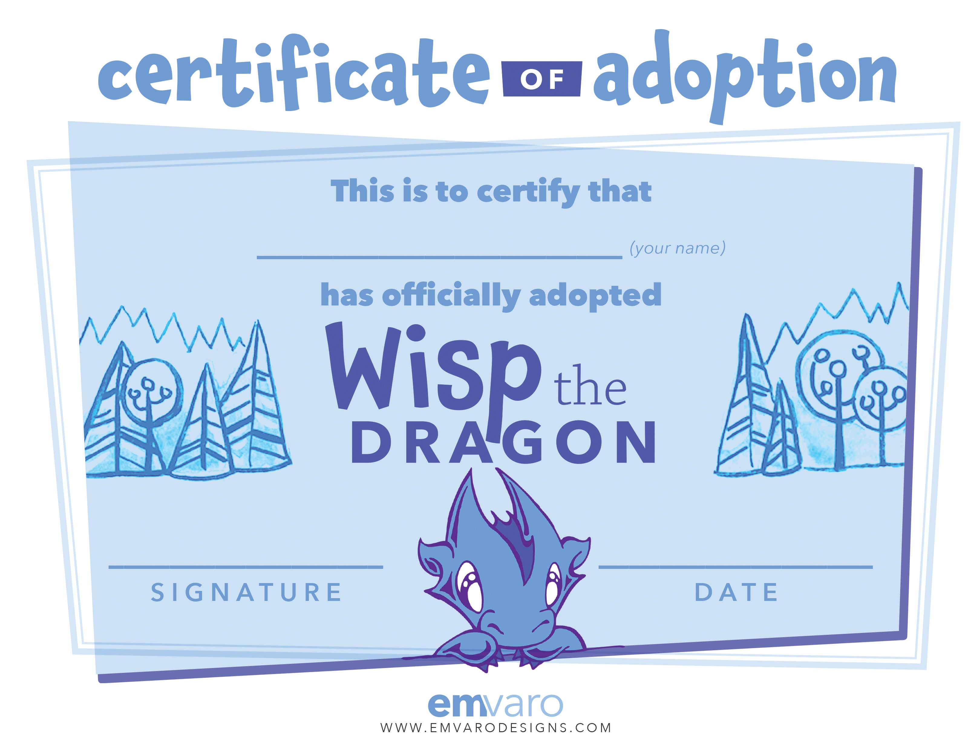 Meet Wisp the Dragon – Skoshie & Friends