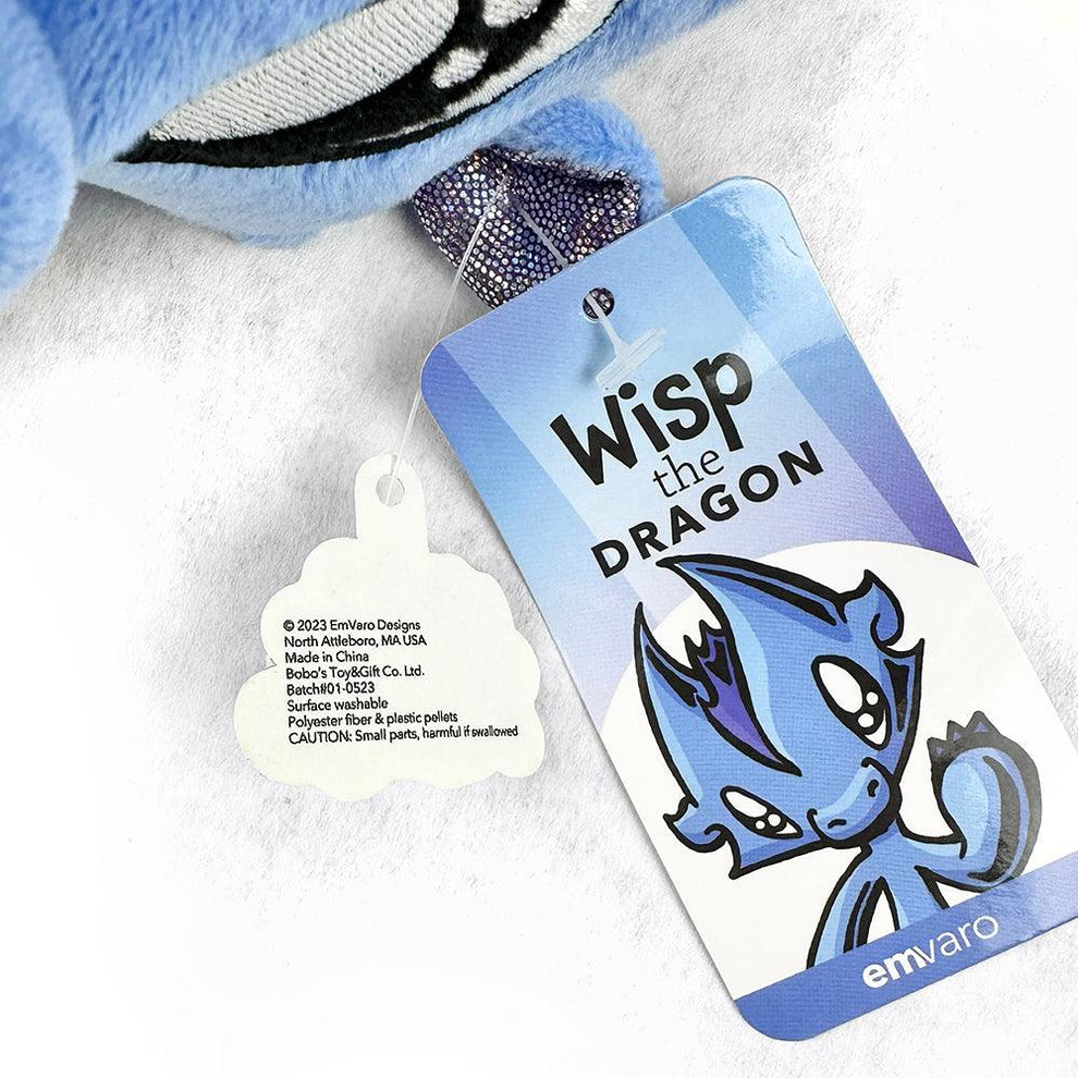 Wisp the Dragon - Plush Stuffed Animal (Skoshie & Friends)